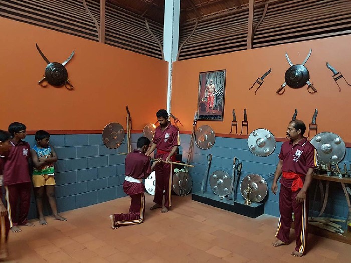 Kalari Training in Indien :: kalari